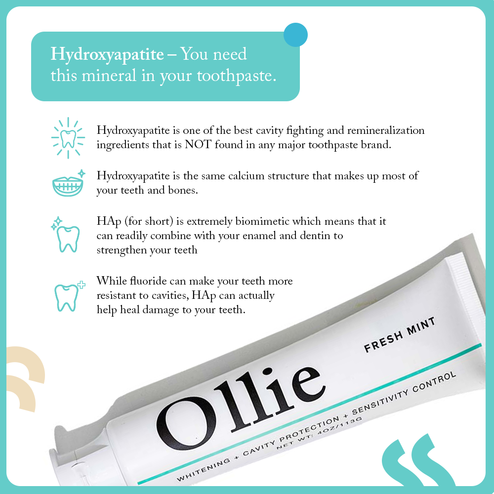 Hydroxyapatite Toothpaste – Ollie